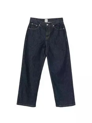 ARTE ANTWERP Logo Embroidered Belt-loop Jeans