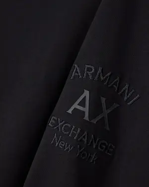 Armani Exchange Regular T-shirt In Cotton Jersey - Black