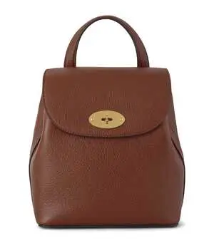 Mulberry Mini Grained Leather Bayswater Backpack - Brown
