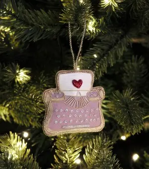 KATIE LARMOUR Typewriter Tree Decoration