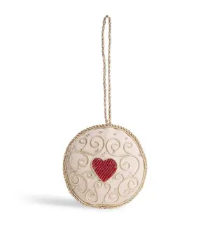 KATIE LARMOUR Jammie Dodger Tree Decoration - Brown
