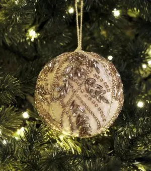 SHISHI Velvet Crystal-embellished Bauble