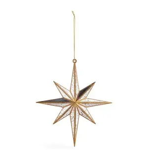 SHISHI Mirror Star Tree Decoration - Silver