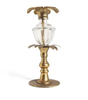 SHISHI Metal Flower Candle Holder - Gold