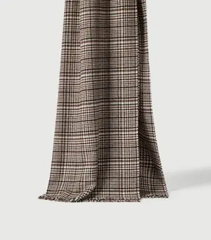 Brunello Cucinelli Cashmere Check Scarf