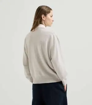 Brunello Cucinelli Cashmere Sequin-houndstooth Sweater