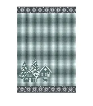 LE JACQUARD FRANÇAIS Cotton Sous Les Étoiles Hand Towel - Green