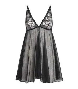 AUBADE Lace Hidden Treasure Babydoll