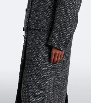 MARANT ETOILE Pilda Herringbone Double-breasted Coat
