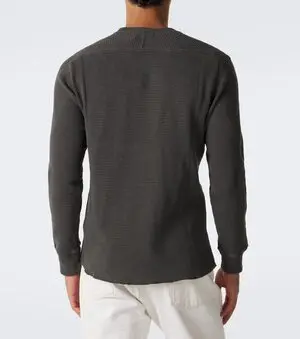 Ralph Lauren Waffle-knit Cotton Sweater
