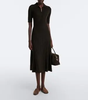 Arch4 Elloren Cashmere Polo Dress