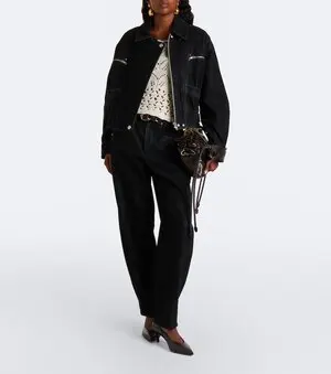MARANT ETOILE Belky Wide-leg Pants