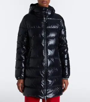 Moncler Courcelles Hooded Down Coat