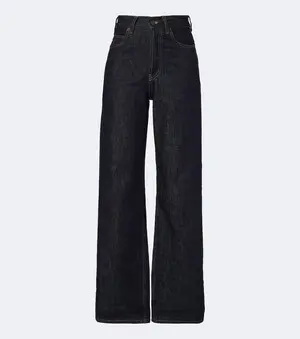 Saint Laurent Wide-leg Jeans - Blue