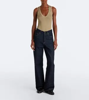 Saint Laurent Wide-leg Jeans