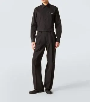Givenchy Logo Cotton Shirt