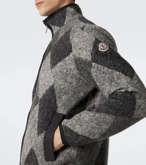 Moncler Argyle Wool-blend Jacket