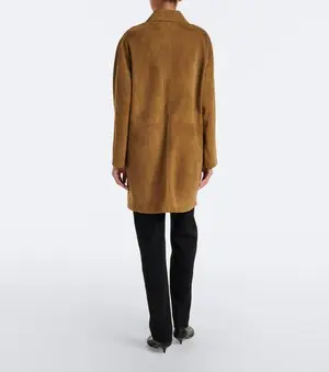 THE ROW Damir Suede Coat