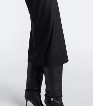 MARANT ETOILE Jeldia Draped Midi Skirt