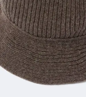Nour Hammour Bruno Cashmere And Wool Bucket Hat