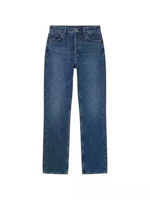 REFORMATION Cynthia Straight-leg Jeans - Blue