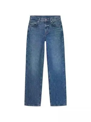 REFORMATION Val 90s Belt-loop Jeans - Blue