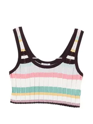 Alaïa Striped Top - Multi