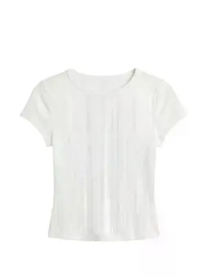 REFORMATION Talia Ribbed T-shirt