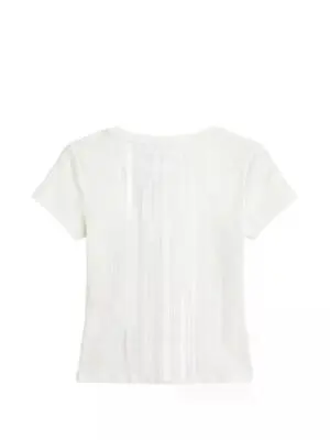 REFORMATION Talia Ribbed T-shirt