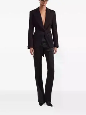 Nina Ricci Bow-detail Cady Blazer - Black