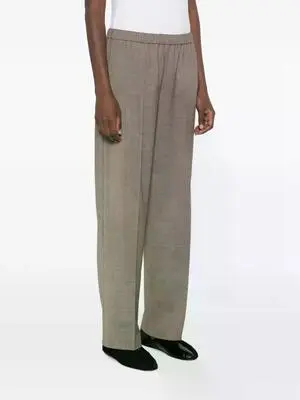 Fabiana Filippi Textured Pressed Crease Trousers