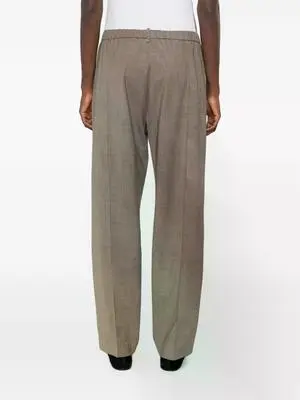 Fabiana Filippi Textured Pressed Crease Trousers
