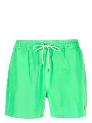 Polo Ralph Lauren Logo-embroidered Swim Shorts - Green