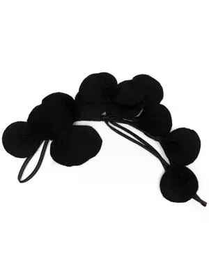 P.a.r.o.s.h Flower Hair Pin - Black
