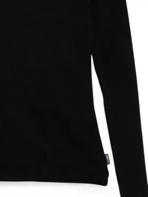 MAISON MARGIELA Ribbed-knit Long-sleeve Top