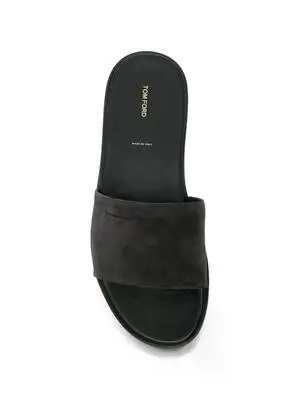 TOM FORD Suede Leather Sandal