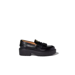 Miu Miu Brushed Leather Loafers