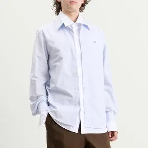 Acne Studios Sont Poplin Long Sleeve Shirt