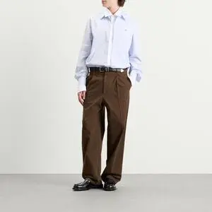 Acne Studios Sont Poplin Long Sleeve Shirt