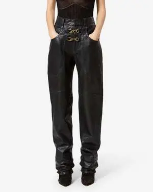 Isabel Marant Étoile Brinley Leather Pants