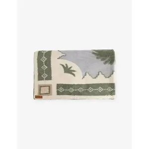 ARTFEENA Palace Patterned Wool-blend Blanket 184cm X 150cm - Multi