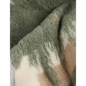 ARTFEENA Palace Patterned Wool-blend Blanket 184cm X 150cm