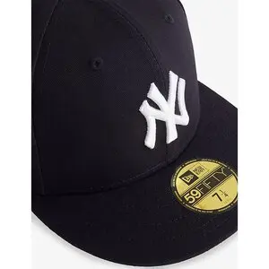 New Era 59fifty Mlb World Series Dogear New York Yankees Cotton Cap - Navy