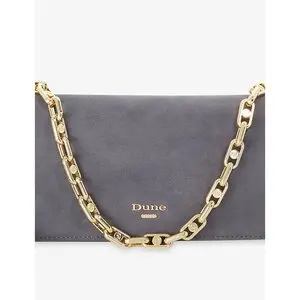 DUNE Bemuse Suede Shoulder Bag