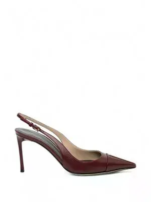 TOM FORD 85mm Thea Slingback Pumps - Red