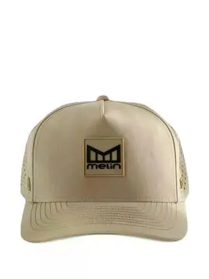 MELIN Odysea Stacked Hydro Logo-patch Perforated Cap - Neutrals