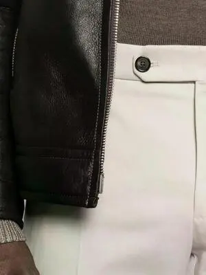 SLOWEAR Slim-fit Tailored Trousers