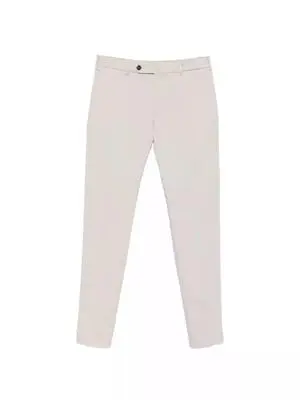 SLOWEAR Slim-fit Tailored Trousers - Neutrals
