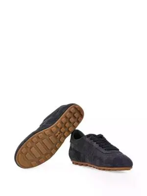 Hogan Olympia Crystal-embellished Suede Sneakers