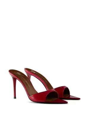 GIUSEPPE ZANOTTI Intriigo 90 Pointed Open-toe Stiletto Mules